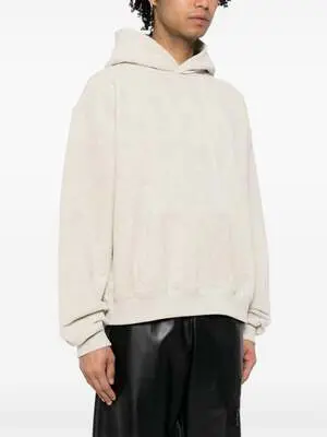 Alexander Wang Flocked Terry Hoodie