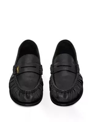 Saint Laurent Le Loafer Penny Loafers - Black