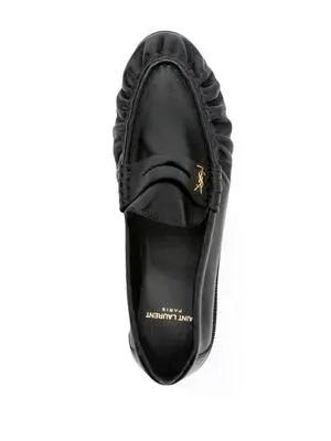 Saint Laurent Le Loafer Penny Loafers - Black