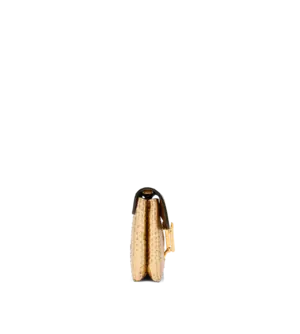 TOM FORD Laminated Stamped Python Leather Monarch Mini Bag