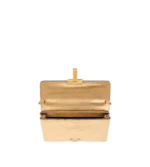 TOM FORD Laminated Stamped Python Leather Monarch Mini Bag
