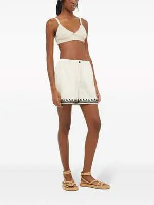 Alanui Akasha Cotton-blend Shorts