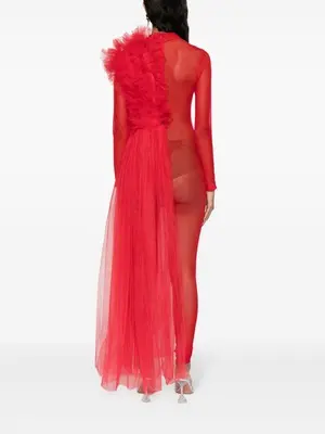 Alchemy Fashions X Lia Aram Tulle Jumpsuit - Red