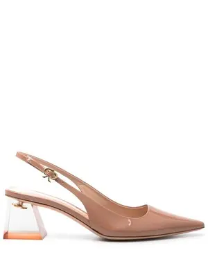 GIANVITO ROSSI 50mm Slingback Pumps