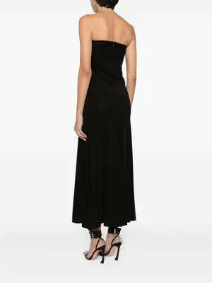 David Koma Strapless Maxi Dress