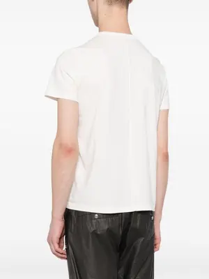 Rick Owens Level Short-sleeve Cotton T-shirt - White