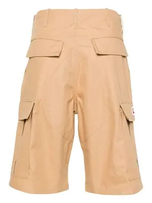 Kenzo Mid-rise Cargo Shorts - Brown