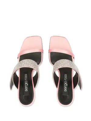 SERGIO ROSSI Sr Paris 95mm Rhinestone Sandals