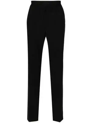 MSGM Logo-waistband Tapered Trousers