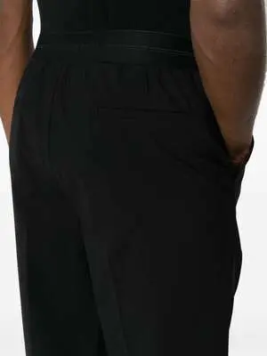 MSGM Logo-waistband Tapered Trousers