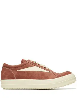 Rick Owens Vintage Low-top Suede Sneakers - Brown