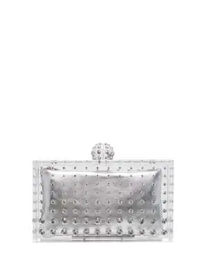 Aquazzura Silver Tone Clutches