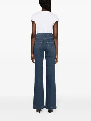 Elisabetta Franchi High-rise Bootcut Jeans