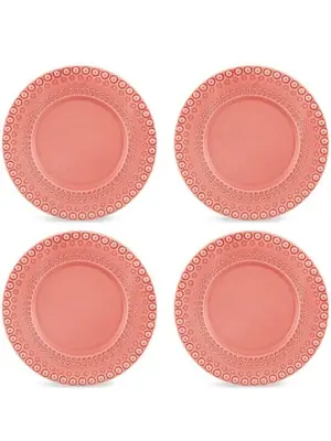 BORDALLO PINHEIRO Fantasia Dessert Plate - Pink