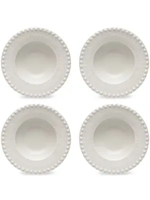 BORDALLO PINHEIRO Fantasia Soup Plate - Neutrals