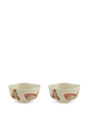 BORDALLO PINHEIRO Cloudy Butterflies Bowl - Neutrals