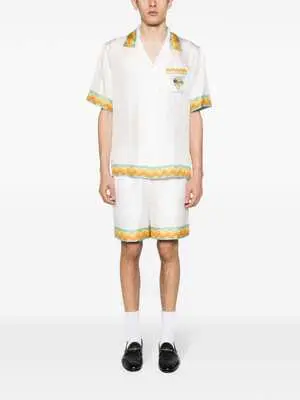 Casablanca Afro Cubism Silk Shirt
