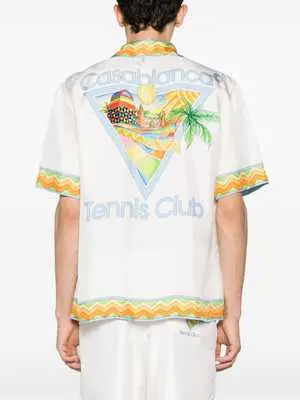 Casablanca Afro Cubism Silk Shirt