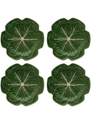 BORDALLO PINHEIRO Couve Dinner Plate - Green