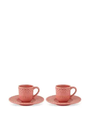 BORDALLO PINHEIRO Fantasia Coffee Set
