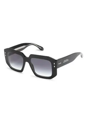 Isabel Marant Logo-print Square-frame Sunglasses