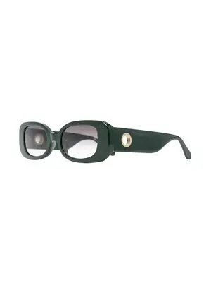 Linda Farrow Logo-plaque Square Sunglasses