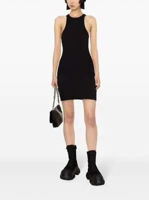 Vetements Racerback Ribbed-knit Minidress