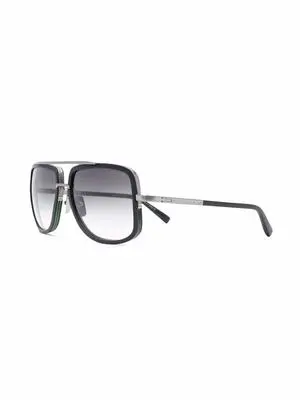 Dita Square-frame Sunglasses - Silver