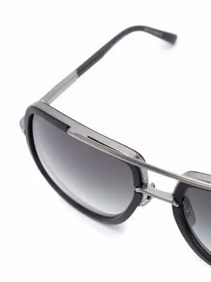 Dita Square-frame Sunglasses - Silver