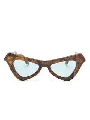 Marni Fairy Pools Cat-eye Sunglasses - Brown