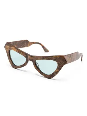 Marni Fairy Pools Cat-eye Sunglasses - Brown