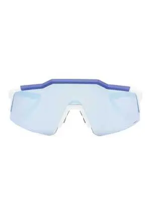 100% PURE Speedcraft Oversize-frame Sunglasses - White