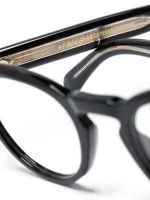 DB EYEWEAR BY DAVID BECKHAM Logo Plaque Round-frame Glasses