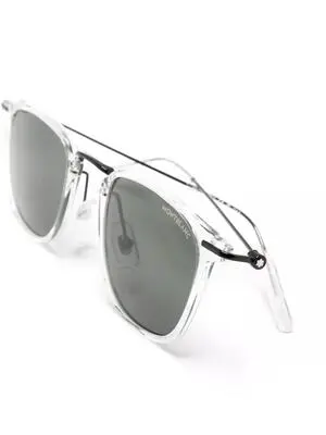 Montblanc Wayfarer-frame Sunglasses
