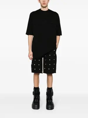 Rick Owens Panelled Cotton T-shirt