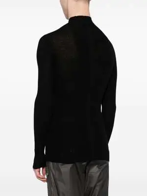 Rick Owens Ribbed-knit Wool Jumper