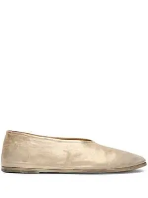 Marsell Metallic Flats For Women