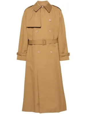 Vetements Double-breasted Trench Coat - Neutrals