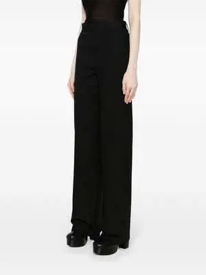 Rick Owens Straight-leg Tailored Trousers - Black