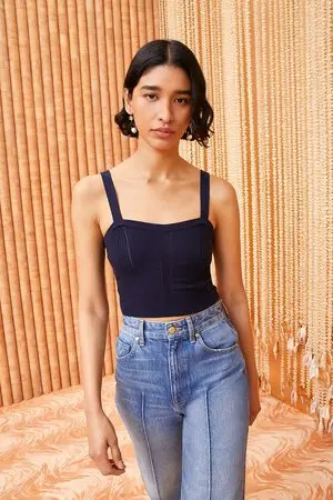 Ulla Johnson Giselle Knit Top - Midnight