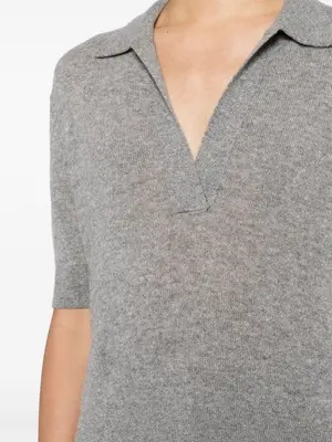 Khaite Shrunken Jo Cashmere Top