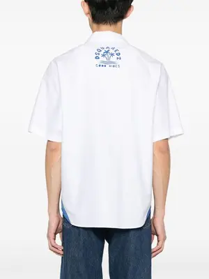 Dsquared2 Sporty Waves Cotton Shirt