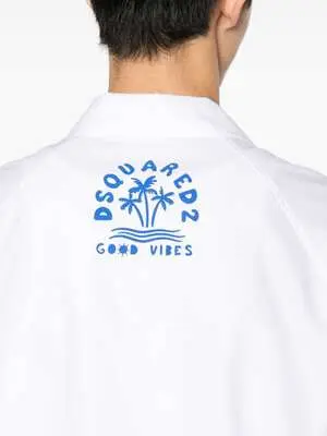 Dsquared2 Sporty Waves Cotton Shirt