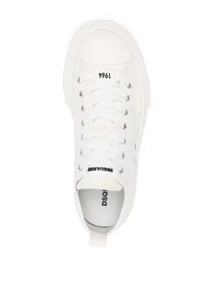 Dsquared2 Berlin Canvas Sneakers - Neutrals