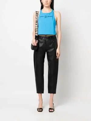 Stella McCartney Logo-print Tank Top - Blue