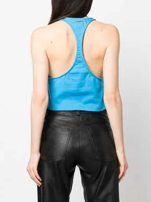 Stella McCartney Logo-print Tank Top - Blue