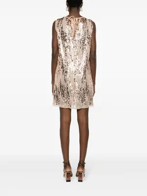 Talbot Runhof Sequinned Mini Dress