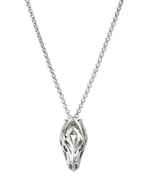 John Hardy Sterling Naga Necklace - Silver