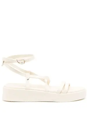 ANCIENT GREEK SANDALS Aristea Leather Sandals - White