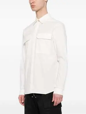 Rick Owens Long-sleeve Cotton Shirt
